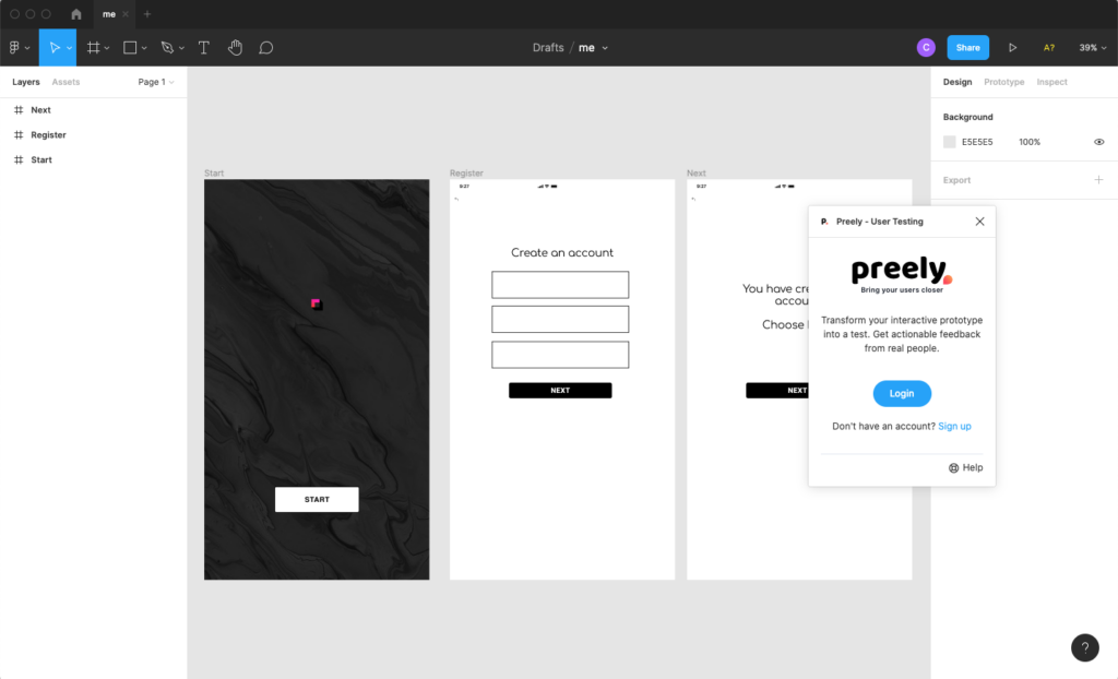 Figma plugin - User- and usability testing made easy - Preely Academy