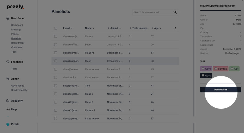 Panelist profile - Preely Academy